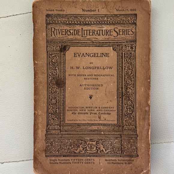 Riverside Literature Series | Accents | Antique Riverside Literature ...